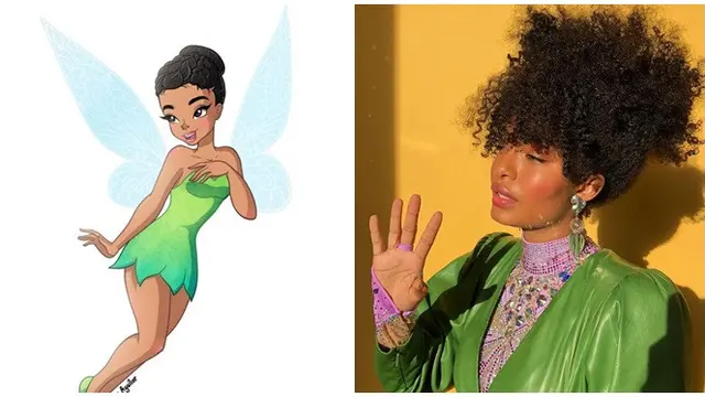 6 Pesona Yara Shahidi, Pemeran Tinkerbell Versi Live Action yang Curi ...