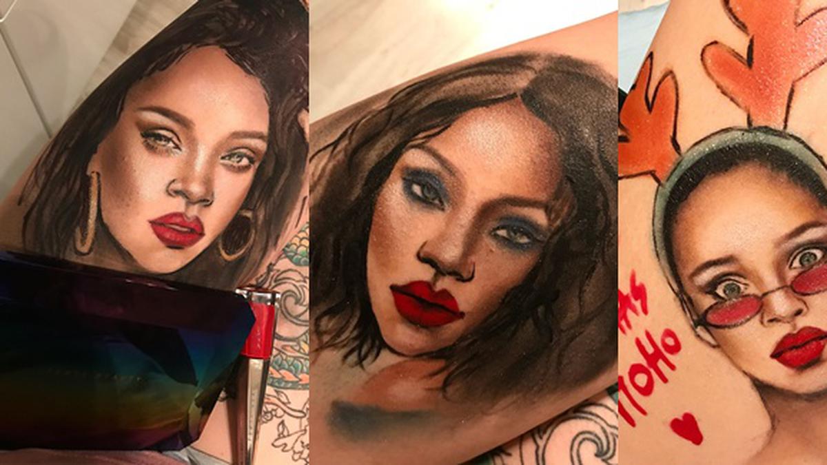 Fans Berat: Wanita Ini Lukis Wajah Rihanna Pakai Fenty Beauty - Photo ...