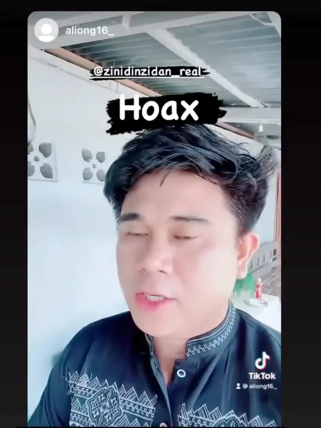 Klarifikasi Zinidin Zidan Dikabarkan Kecelakaan Tunggal Hingga ...