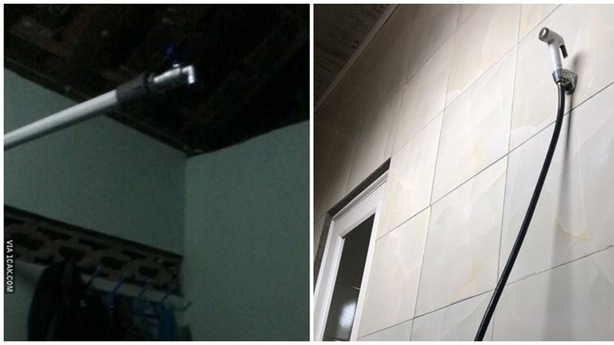 6 Potret Shower Ini Nyeleneh Banget, Bikin Tepuk Jidat