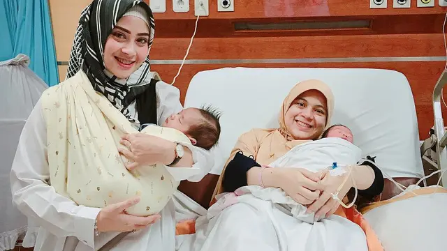 Nama Unik Anak Kedua Nycta Gina dan Rizky Kinos - ShowBiz Liputan6.com