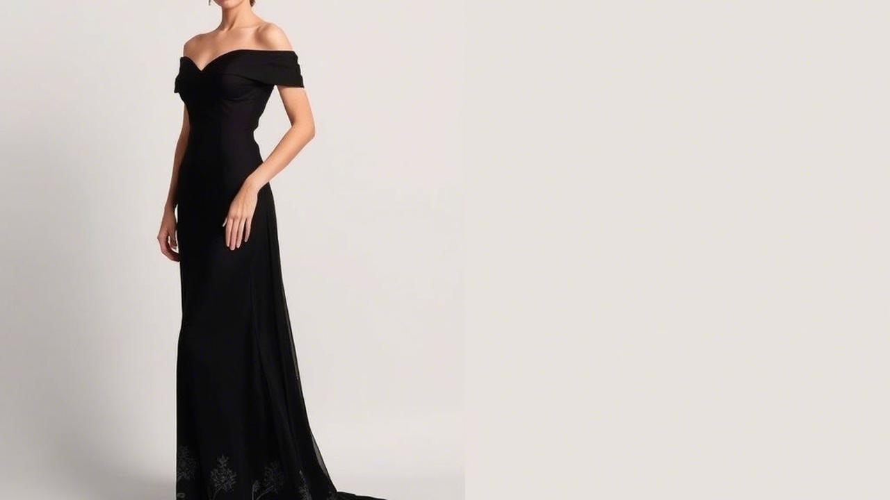10 Inspirasi Baju Dress Warna Hitam untuk Gala Dinner, Tampil Modis dan ...
