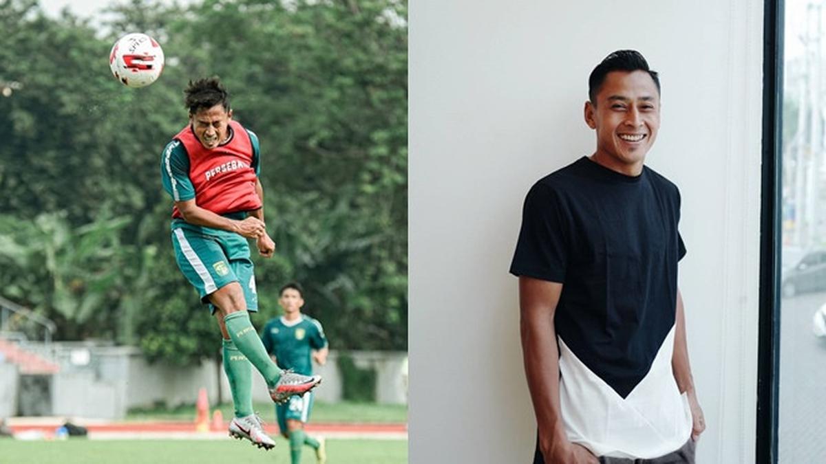 5 Potret Samsul Arif di Luar Lapangan, Striker Anyar Persebaya Surabaya - Surabaya Liputan6.com