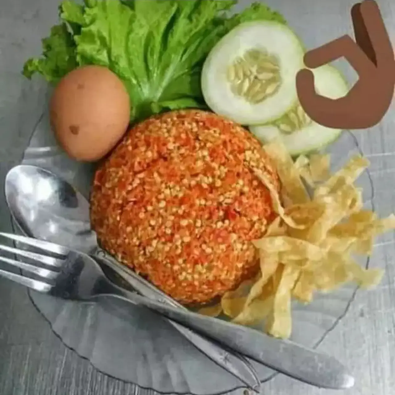 6 Menu Lalapan Nyeleneh Ini Bikin Senyum, Ukuran Lauk Tak Sesuai ...