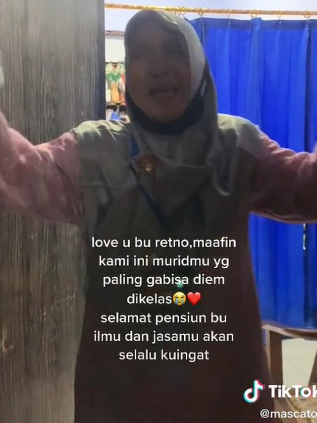 Viral Bu Guru Didatangi Murid Saat Lulusan Kadonya Bikin Haru Hot