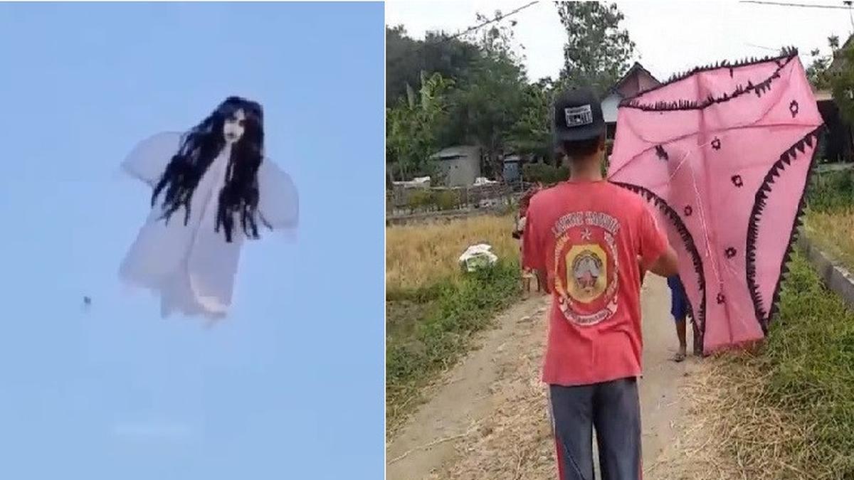 6 Potret Layangan dengan Bentuk Tak Biasa, Bikin Kaget tapi Ngakak ...