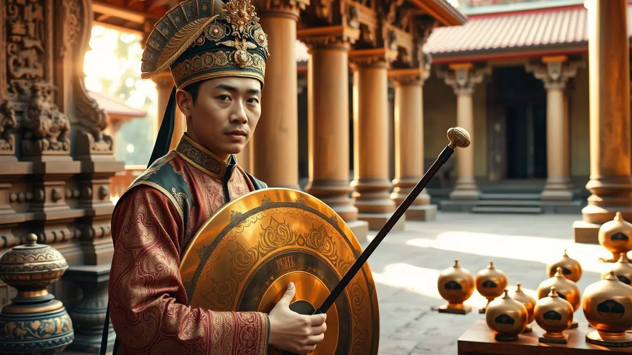 Gong Dimainkan dengan Cara yang Unik, Mengenal Lebih Dalam Alat Musik ...