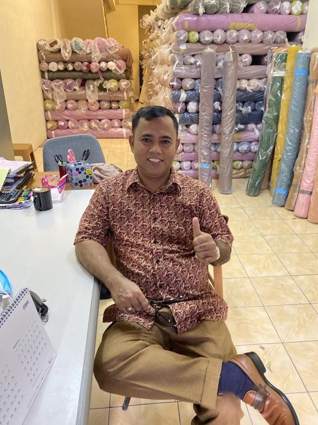 6 Potret Toko Milik H Faisal di Tanah Abang, Disebut Juragan Kain - Hot ...