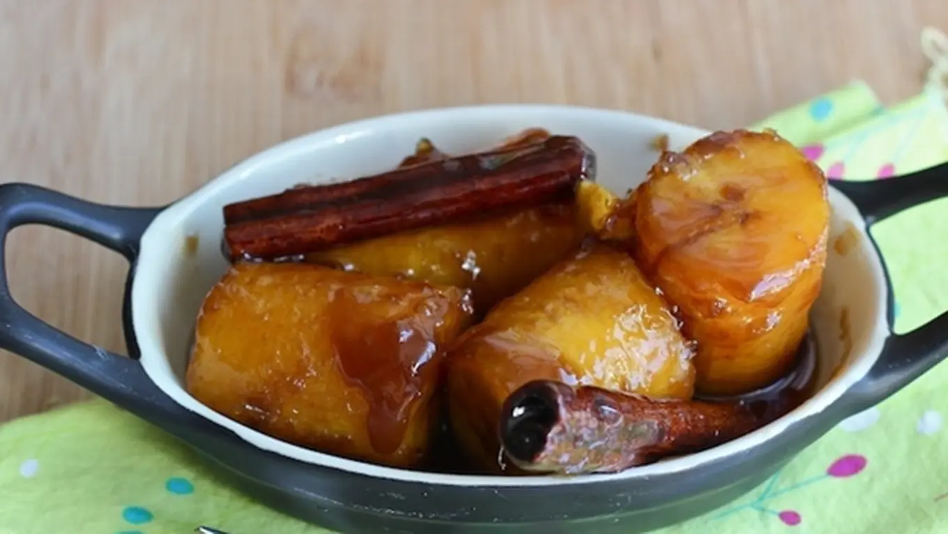 Resep Pisang Saus Gula Merah