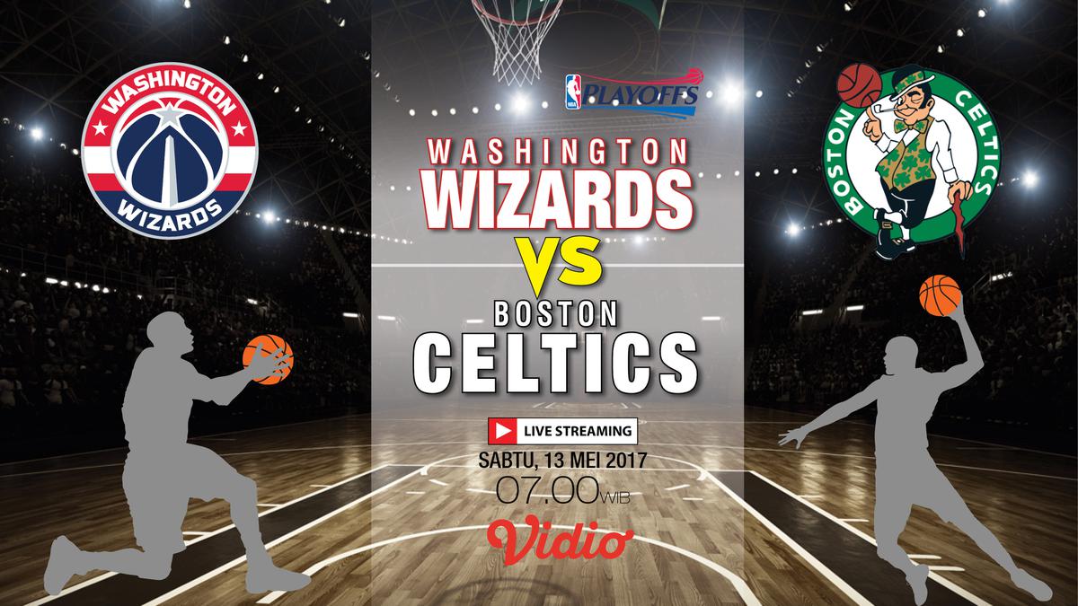 Saksikan Live Streaming Playoffs NBA Wizards Vs Celtics - Bola Liputan6.com