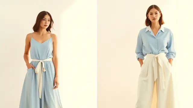 9 Inspirasi Outfit Biru Muda, Cocok untuk Pria dan Wanita - Hot ...