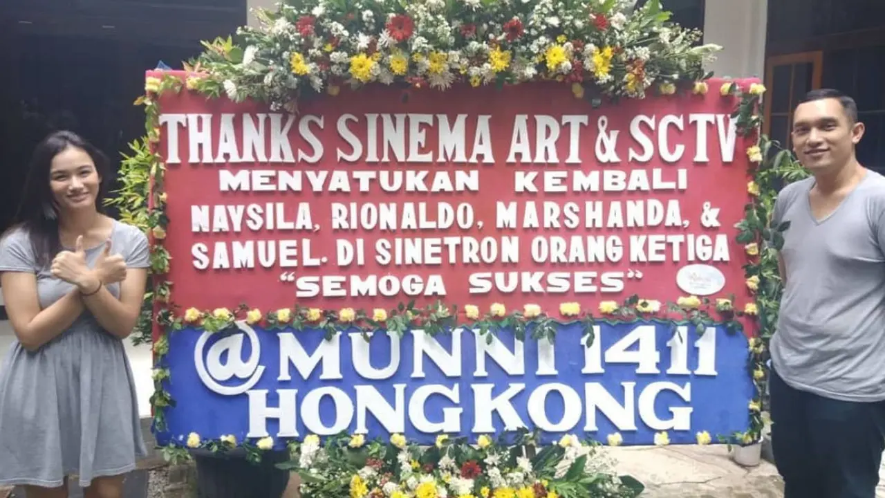 Fans Luar Negeri Kirim Karangan Bunga untuk Sinetron Orang Ketiga ...