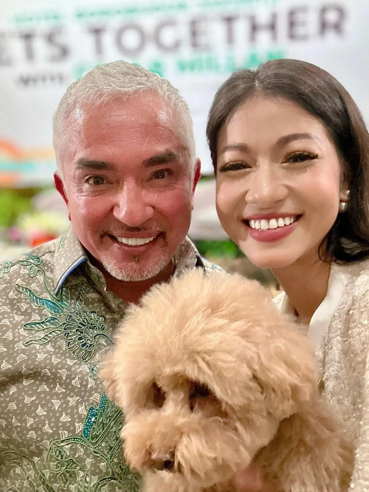 6 Potret Artis Indonesia Bareng Cesar Milan di Jakarta, The Dog ...