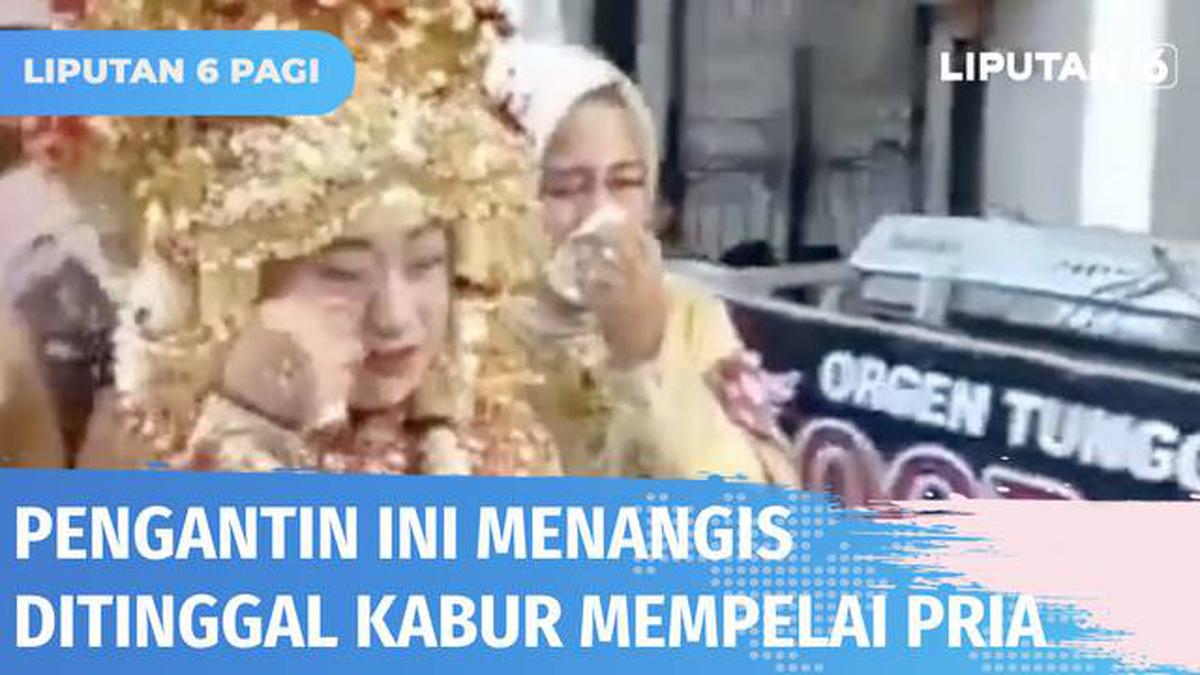 VIDEO: Calon Mempelai Pria Kabur Jelang Akad Nikah, Pengantin Wanita Naik Pelaminan Sendiri - TV ...