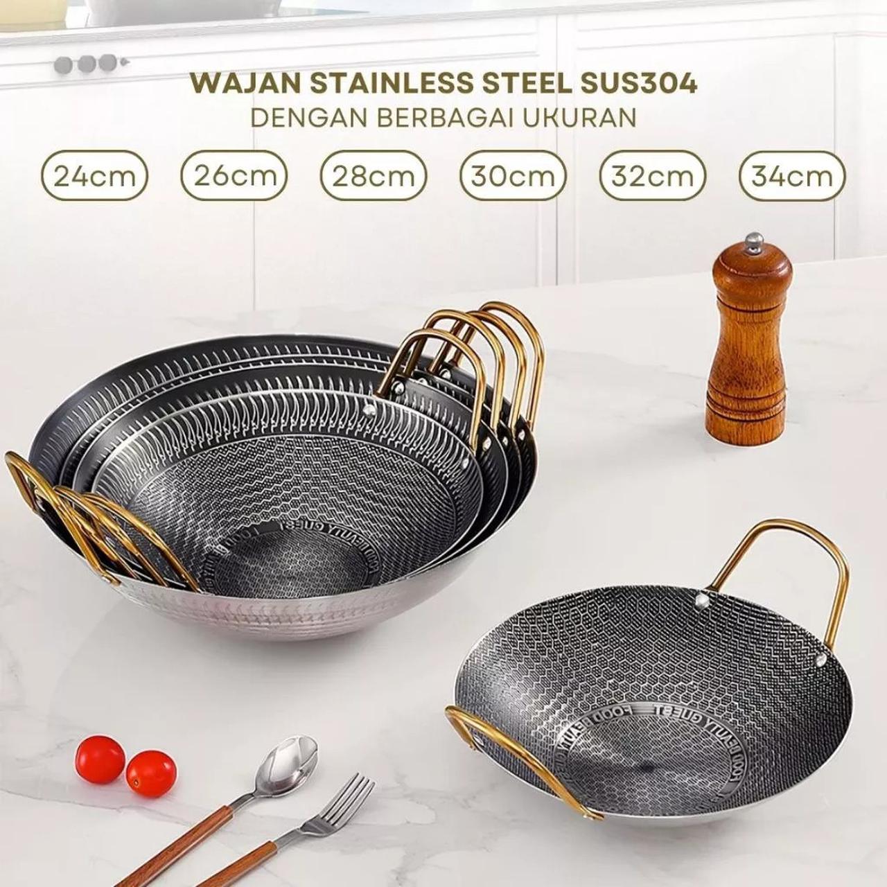 6 Rekomendasi Wajan Stainless Steel Anti Lengket, Cocok untuk Dapur ...