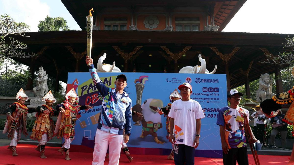 Pawai Obor, Bali Siap Dukung Asian Para Games 2018 - Asian Para Games ...