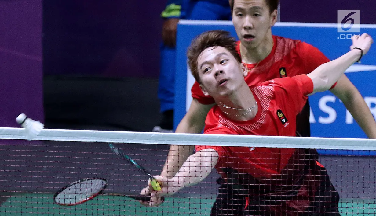 FOTO: Kevin dan Marcus Berjaya Tak Terbendung, Indonesia Unggul 2-0 ...
