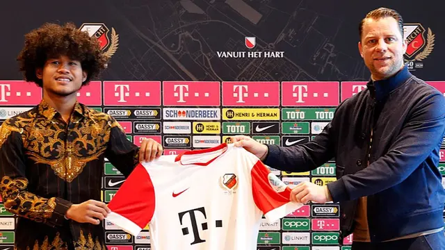 Sale! FC Utrecht Langsung Jualan Jersey Bagus Kahfi, Diskon Rp337 Ribu