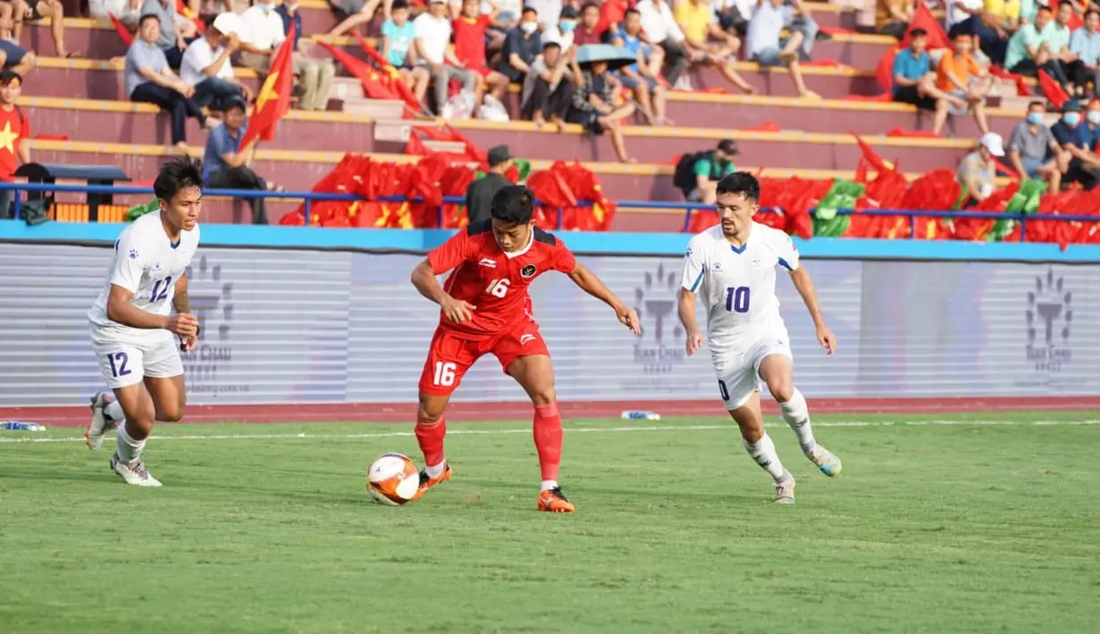 FOTO: Timnas Indonesia U-23 Libas Filipina di SEA Games 2021 - Foto ...