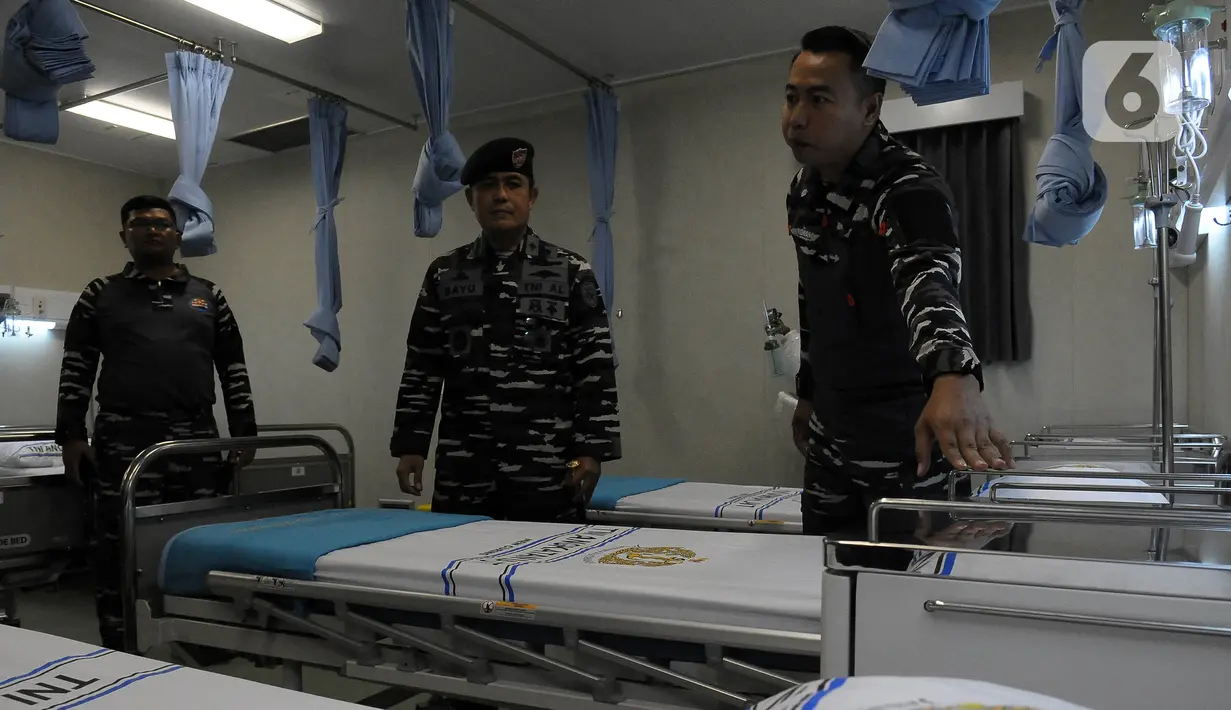 Melihat Kapal Rumah Sakit TNI AL yang Akan Jalankan Misi Kemanusiaan ke Gaza Palestina - Foto ...