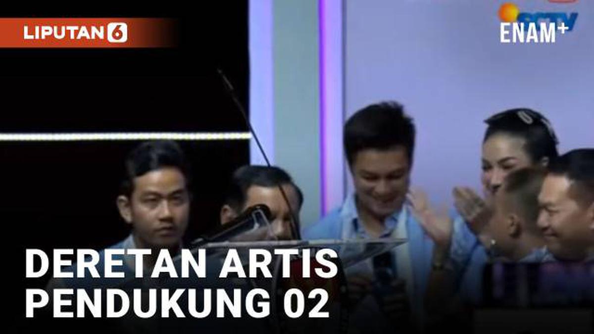 VIDEO: Deretan Artis dan Influencer yang Datang Dukung Prabowo-Gibran ...