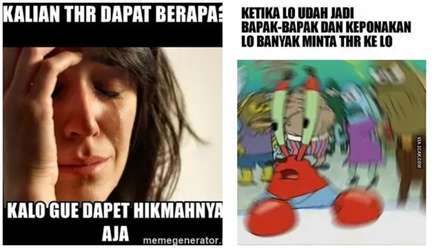 15 Potret Kocak Meme THR Lebaran 2025, Bikin Geleng Kepala sampai ...