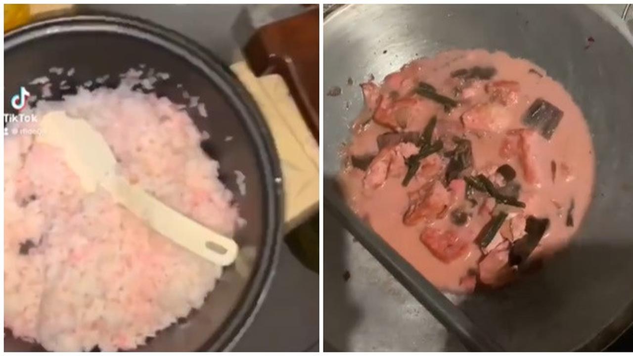 Viral Keluarga Ini Masak Makanan Serba Warna Pink, dari Nasi sampai Sayur