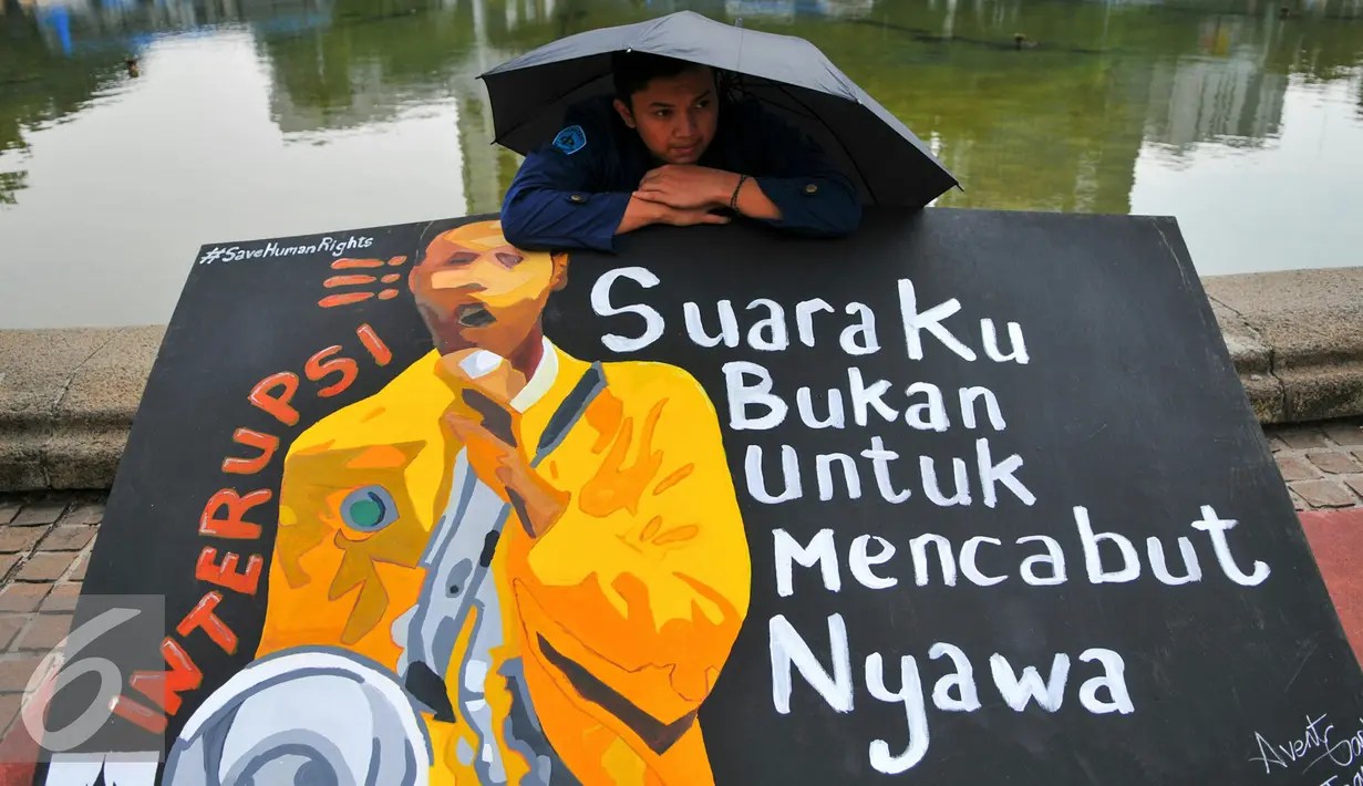 Peringati 98, Trisakti Gelar Mural di Bundaran Patung Kuda - Foto ...