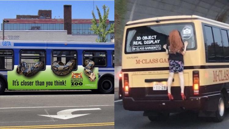 10 Potret Bus dengan Livery yang Menipu Mata, Memang Terkesan Ramai ...