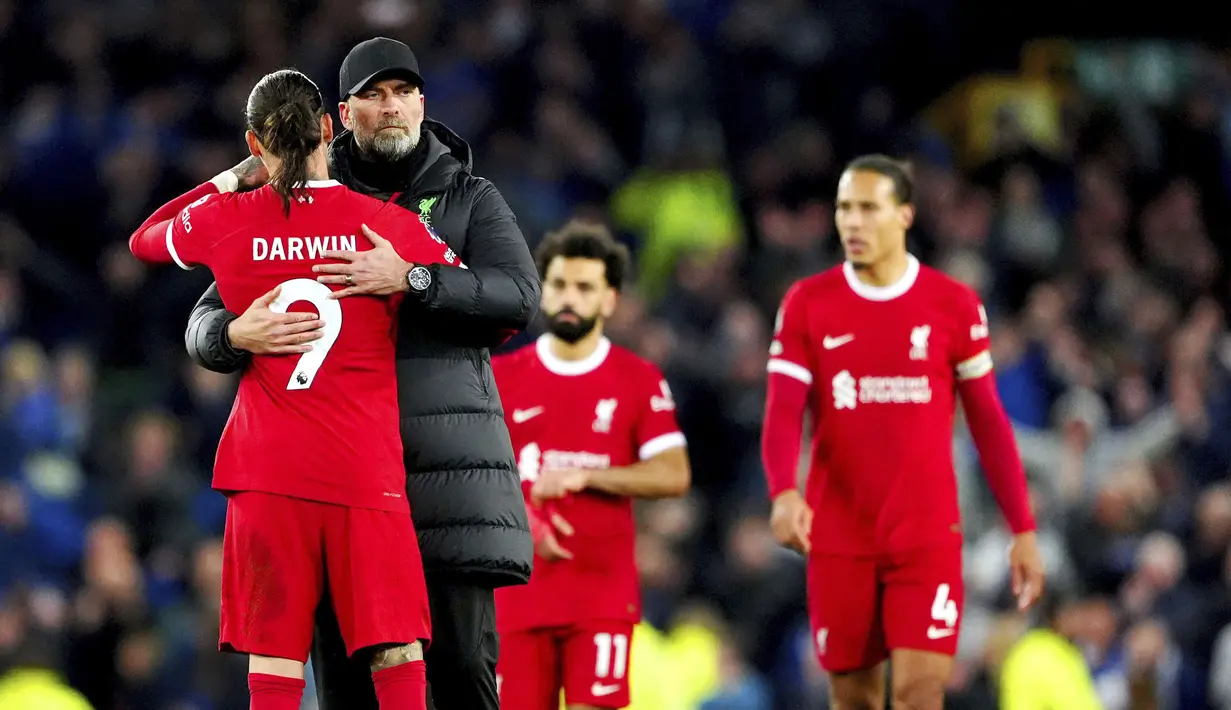 Foto: Wajah Kusut Pemain Liverpool Setelah Dipecundangi Everton, Kans ...