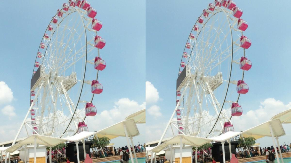 Seru, Bianglala Tertinggi di Indonesia Hadir di Jakarta - Lifestyle ...