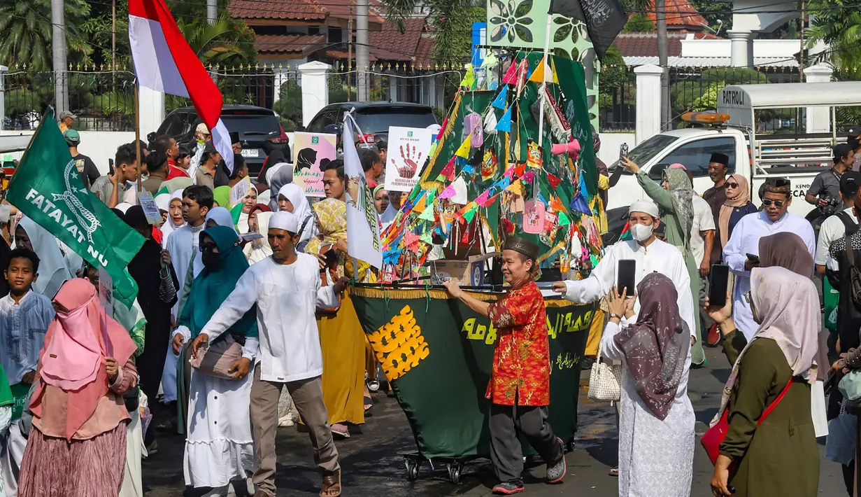 Peringati Maulid Nabi Muhammad SAW, Warga Tangerang Laksanakan Tradisi ...