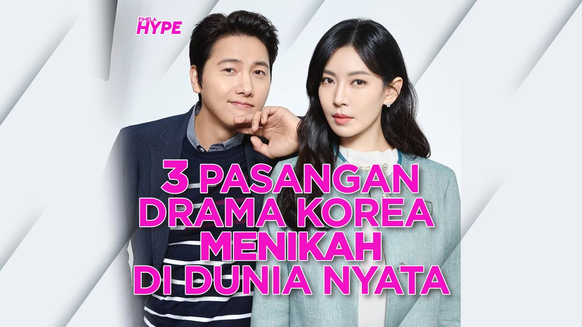 3 Pasangan Drakor Yang Menikah Di Dunia Nyata Entertainment Fimela