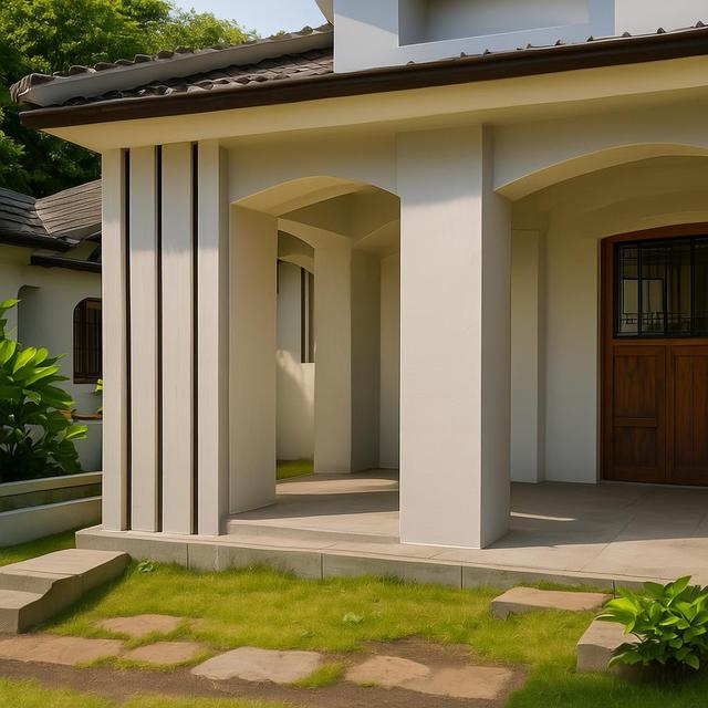 7 Model Profil Tiang Teras Rumah Sederhana, Gaya Klasik hingga Modern ...