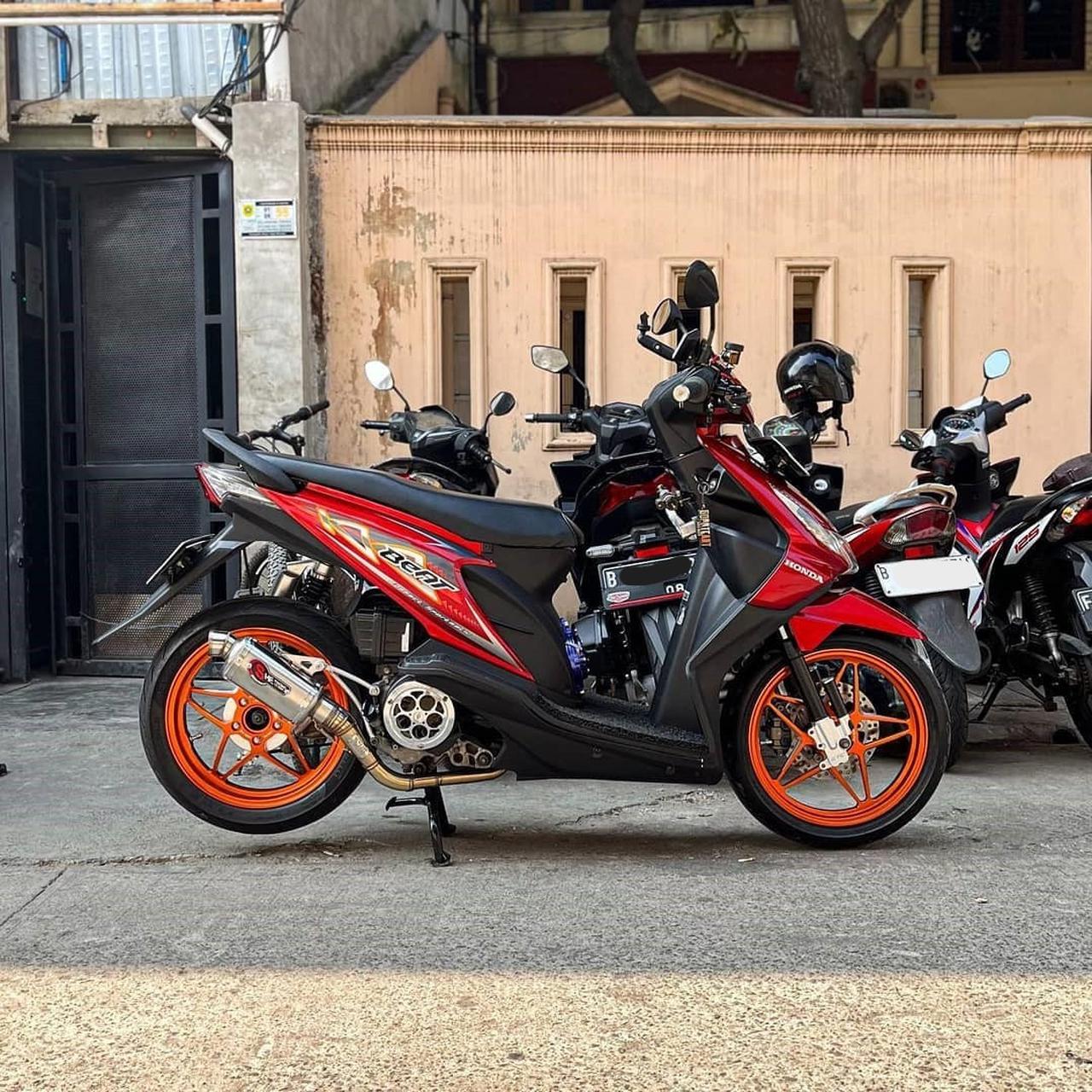 10 Potret Modifikasi Honda BeAT Karbu, Skutik Mungil yang Tetap Kece ...