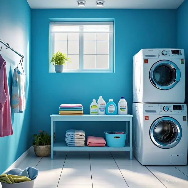 12 Inspirasi Warna Ruang Cuci Pakaian, Interior Menarik Bikin Tak Mudah ...