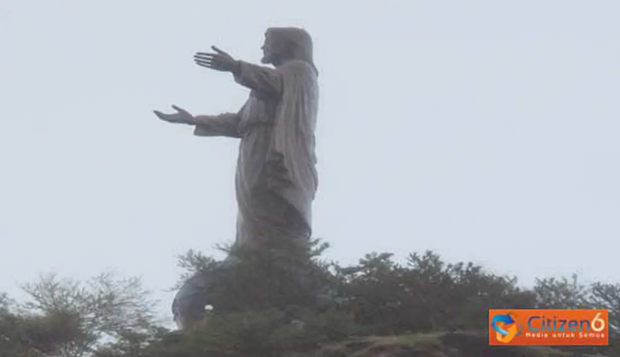 Patung Kristus Raja di Timor Leste - Foto Liputan6.com
