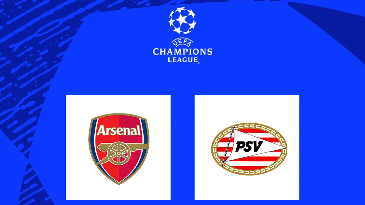 Link Live Streaming Liga Champions: Arsenal Vs PSV
