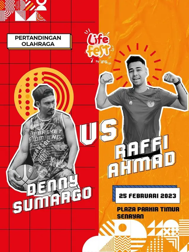 Life Fest 2023 Hari Pertama Hadirkan Pertandingan Olahraga Denny Sumargo vs Raffi Ahmad hingga ...