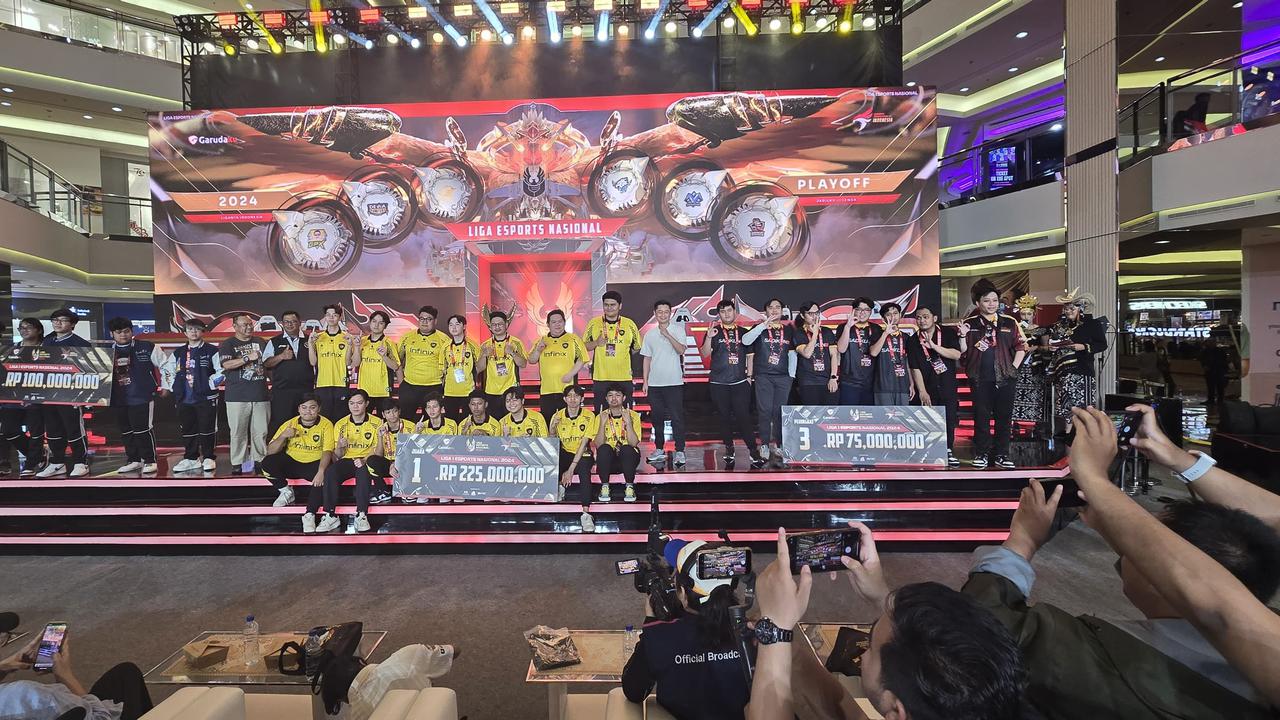 Onic Miracle Kampiun Liga 1 Esports Nasional 2024