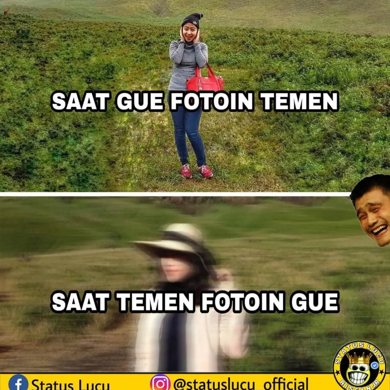 6 Meme Fotoin Vs Difotoin Teman Ini Sering Terjadi, Hasilnya Bikin Elus Dada - Hot Liputan6.com