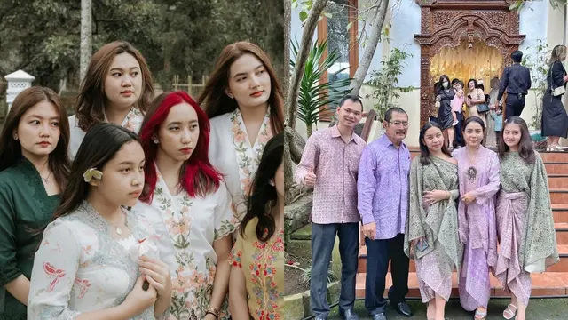 7 Potret Khirani Bareng Sepupu di Keluarga Mayangsari, Cucu Dalang - Hot Liputan6.com