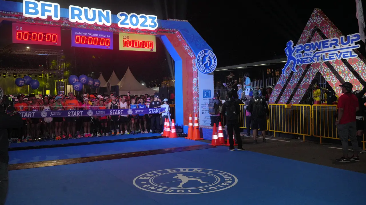 5.000 Pelari Ikut BFI RUN 2023 di BSD Tangerang, Total Hadiah Rp 350 Juta - On Off Liputan6.com