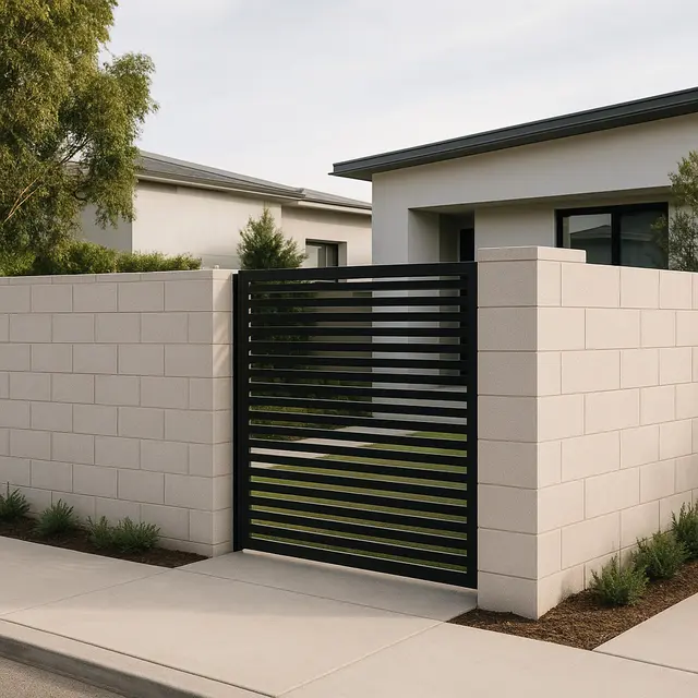 7 Inspirasi Model Pagar Batako Sederhana Minimalis yang Lagi Tren di ...