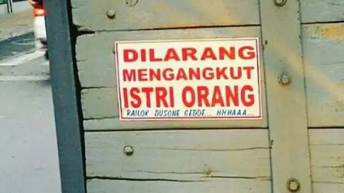 10 Potret Tulisan di Bak Truk Soal Curhatan Sakit Hati, Tersakiti Gara ...