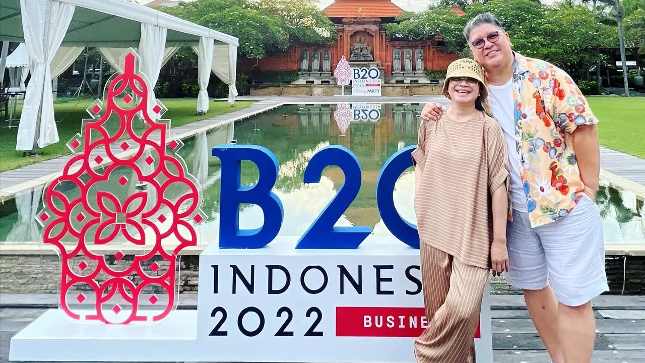Ruth Sahanaya Berpose Bareng Jeffry Waworuntu di G20 Bali Siap Tampil ...