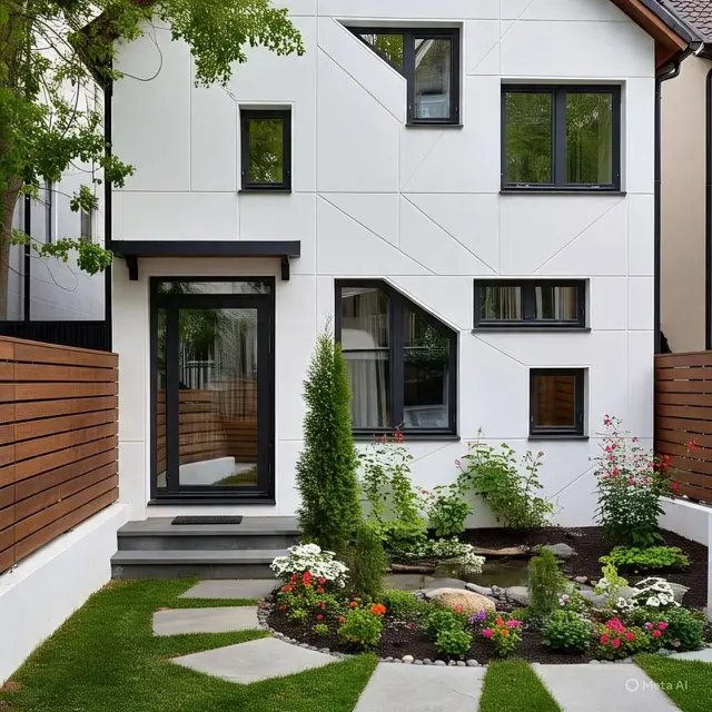 9 Model Rumah Sederhana Rapi di Lahan Sempit, Tampak Luas dan Modern ...