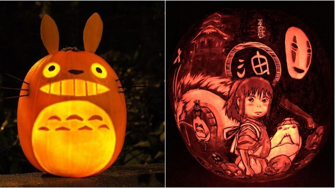 Terinspirasi dari Studio Ghibli, 7 Kreasi Ukiran pada Labu Ini Bikin Takjub