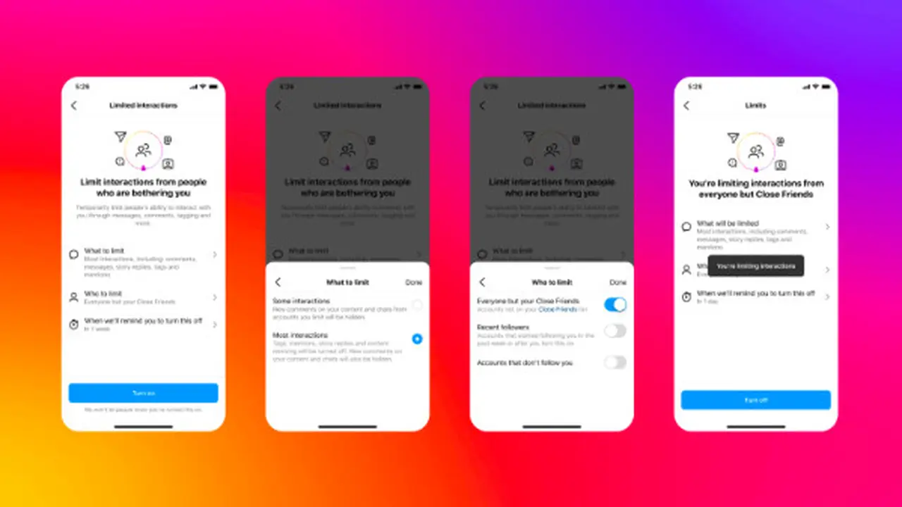 Fitur Baru Instagram 'Limited Interaction': Mute Akun IG yang Tak Masuk ...