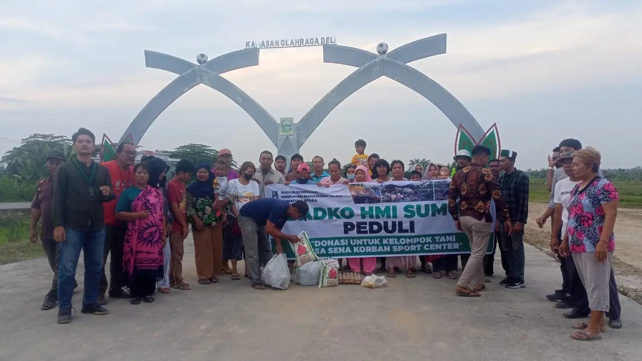 Badko HMI Sumut Peduli, Wujud Kepedulian Mahasiswa Kepada Rakyat Tertindas - Regional Liputan6.com